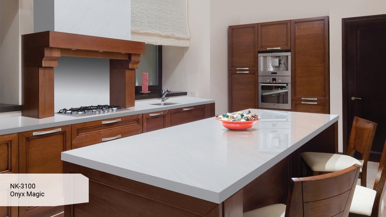 Акриловый камень NEOMARM NK 3100 Onyx Magic купить недорого в Казахстане | Цена в INTERSTONE ...